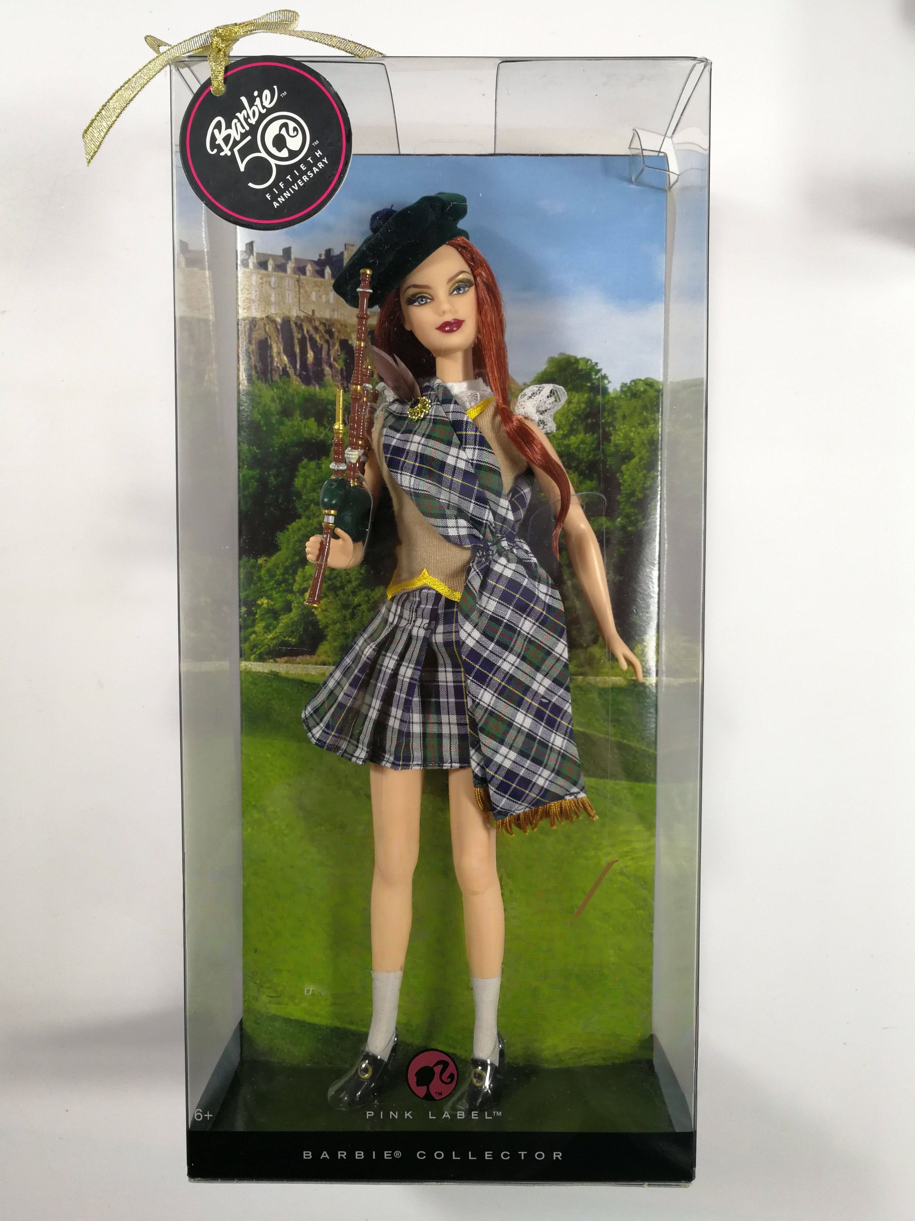 Barbie Scotland 2008 Шотландская мировая барби купить на OZON по низкой ...