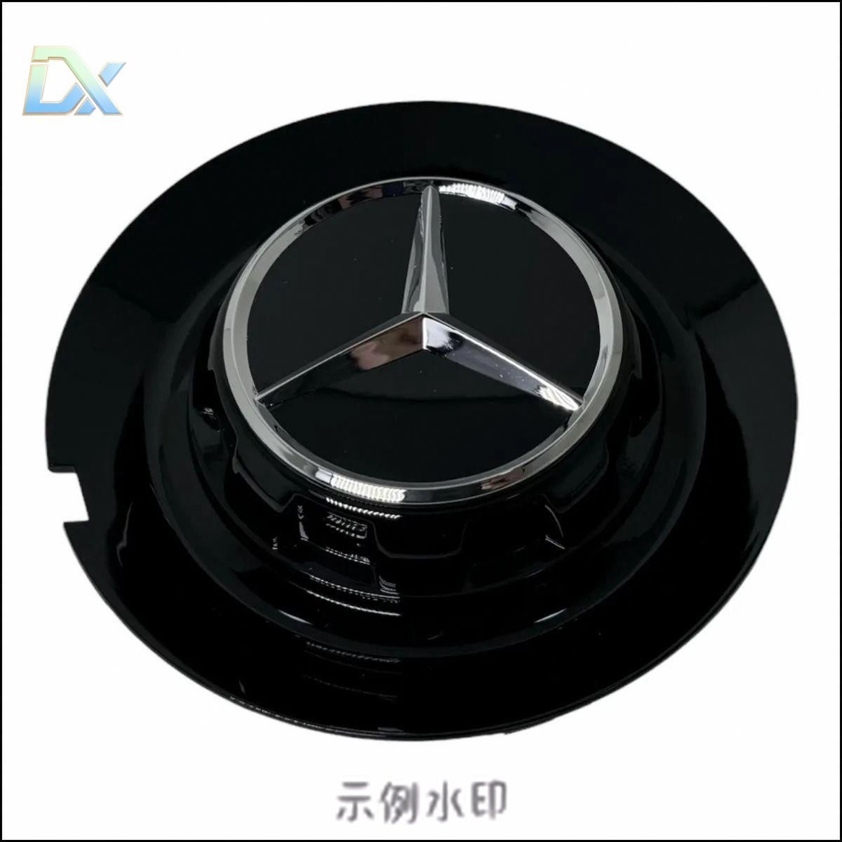 Колпак ступицы Mercedes-Benz, черный глянец, 150 мм, оригинальный ...