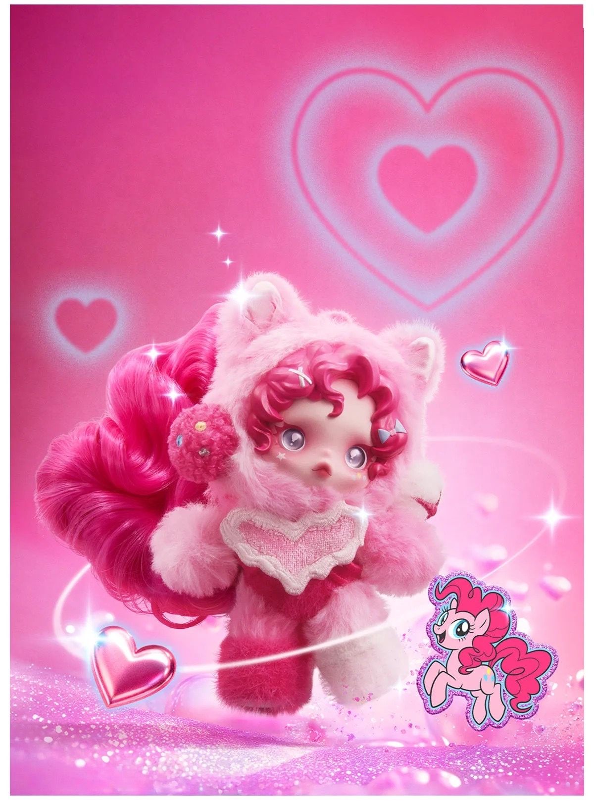 Коллекционная фигурка Слепая коробка POP MART SKULLPANDA My Little Pony ...