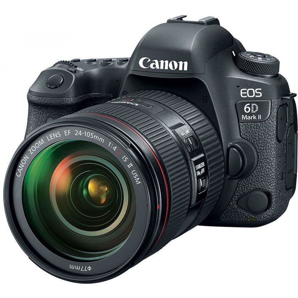 Зеркальный фотоаппарат Canon Фотоаппарат EOS 6D Mark II Kit EF 24-105mm ...