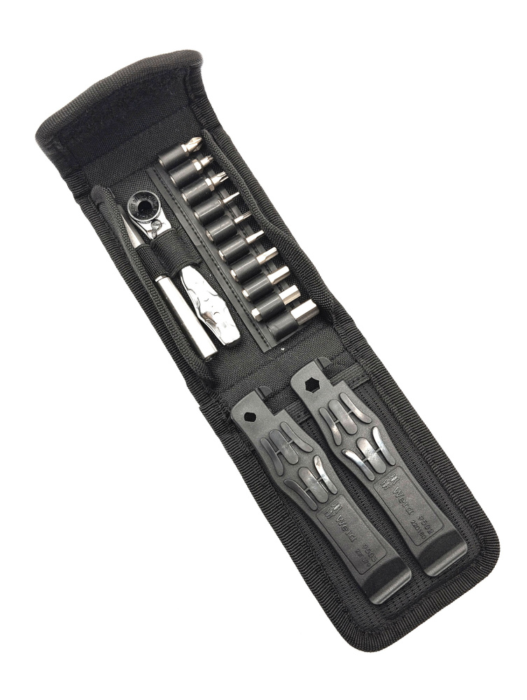 Набор велосипедиста, трещотка и биты WERA Bicycle Set 1 8001 A Zyklop ...