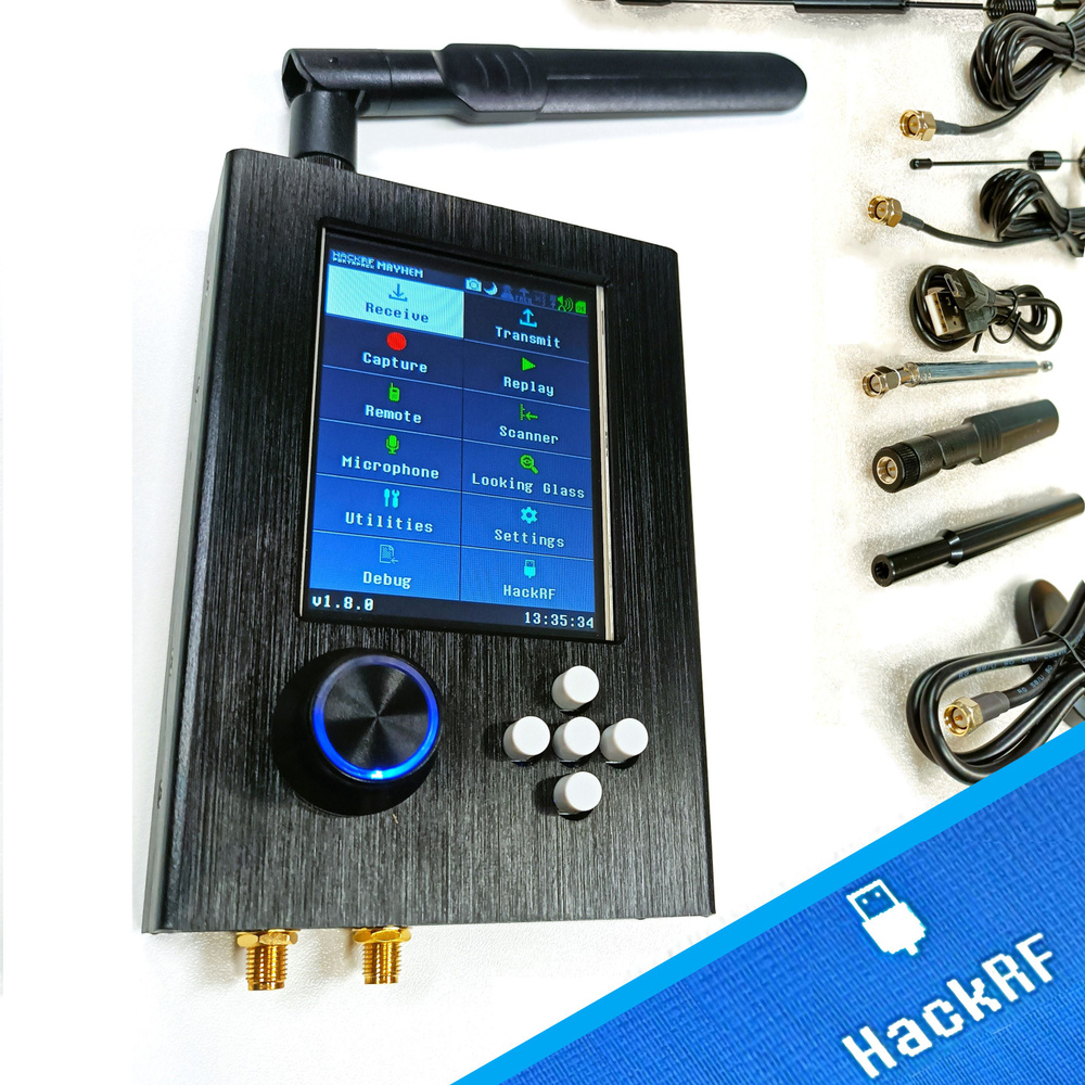 ПРИЕМНИК HackRF one + Portapack H2 Kit-4 с набором антенн ...