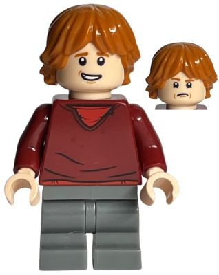 Минифигурка Lego Ron Weasley - Dark Red Sweater hp180 - купить с ...