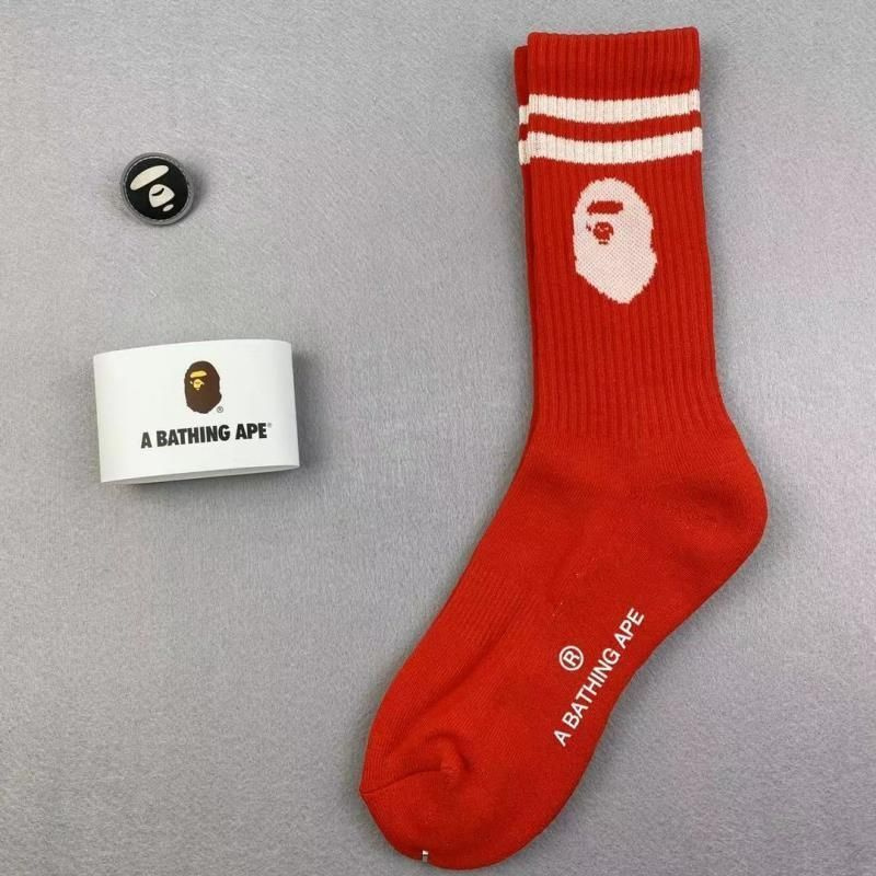 Носки A BATHING APE Socks, 1 пара - купить с доставкой по выгодным ...