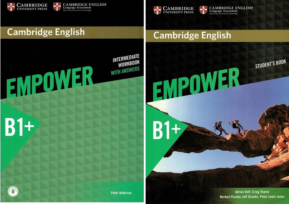 Cambridge English Empower B1+ Intermediate Student's Book + Workbook ...