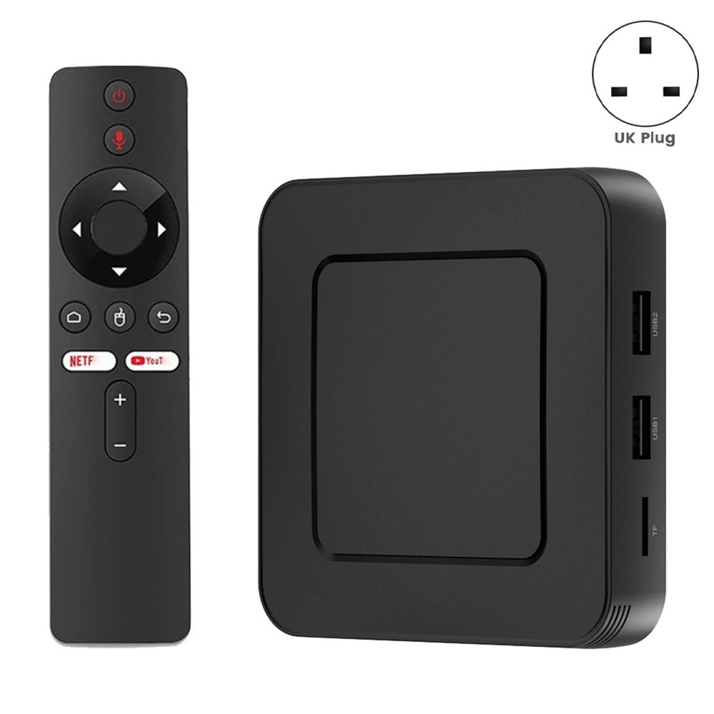 Телевизионная приставка 4K Android TV ATV OS с Allwinner H313, вилка ...