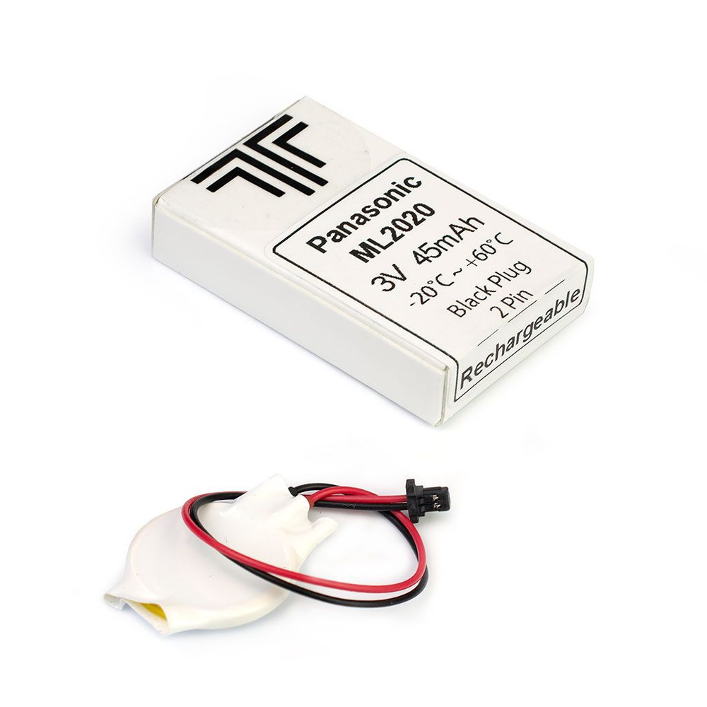 Аккумулятор PANASONIC ML2020 с разъемом для Raspberry Pi 5 RTC купить ...
