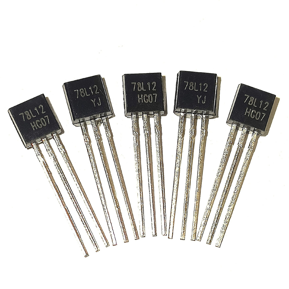 78L12, Микросхема, Линейный стабилизатор напряжения, регулятор 0.1А ...