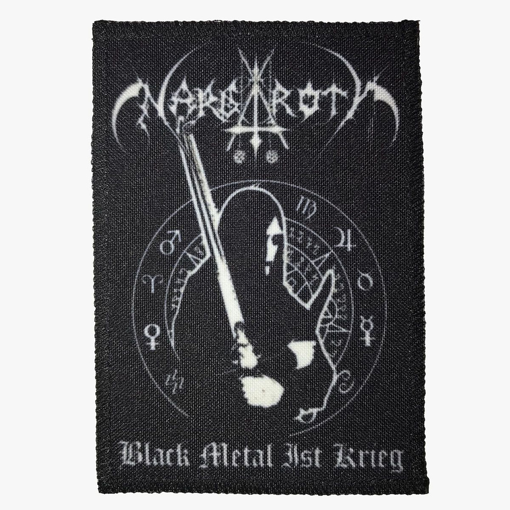 Нашивка Nargaroth "Black Metal Ist Krieg" сублимационная патч black ...