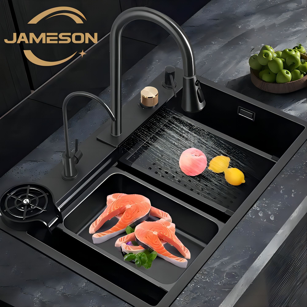 Мойка для кухни JAMESON Нержавеющая сталь марки 304 многофункциональная ...