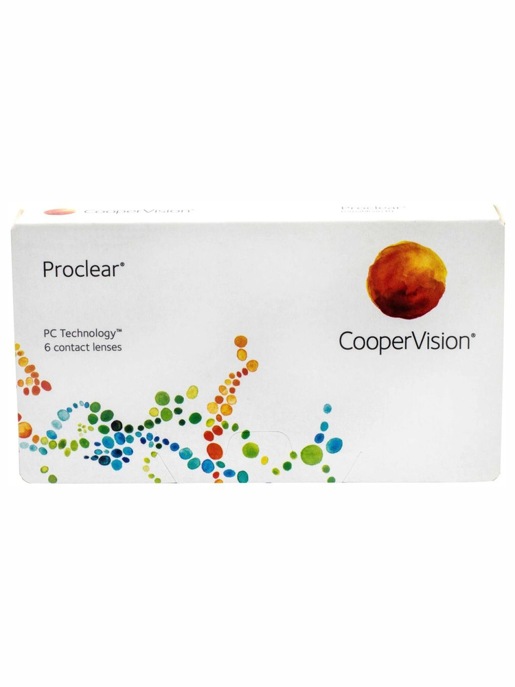 Контактные линзы Proclear CooperVision -6,50; 8.6; 6 шт купить на OZON по низкой цене (1561970948)