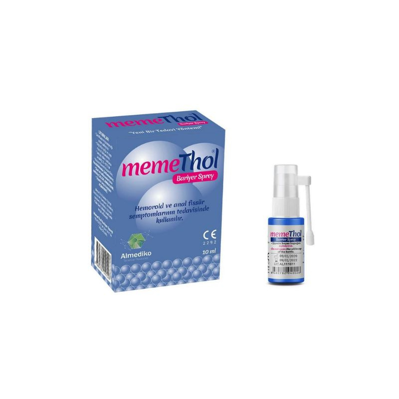 Memethol Барьерный спрей для ухода за кожей при геморрое 10 мл - купить ...