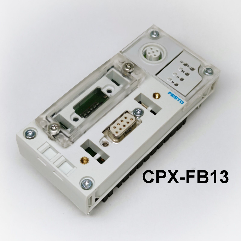 Сетевой модуль Profibus DP пневмоострова FESTO CPX-FB13 - купить по ...