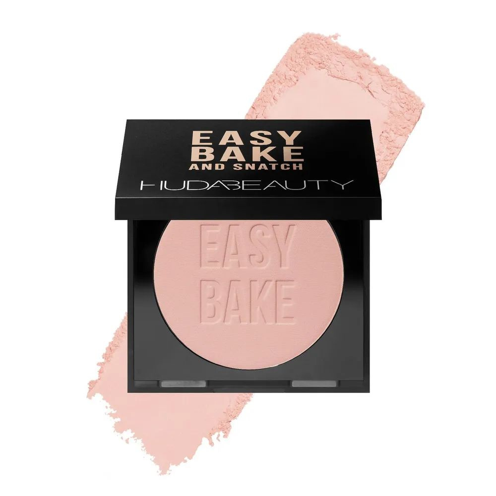 HUDA BEAUTY компактная пудра Easy Bake and Snatch Pressed Brightening ...