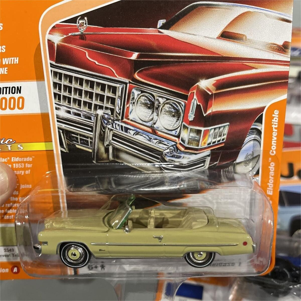 Модель для сбора автомобилей Johnny Lightning 1 64 Jl A5 1973 Cadillac