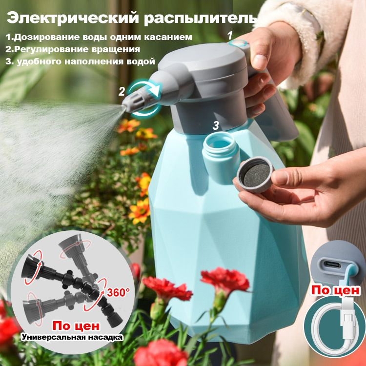 Опрыскиватель для растений 1 шт, ABS пластик - купить по выгодной цене ...