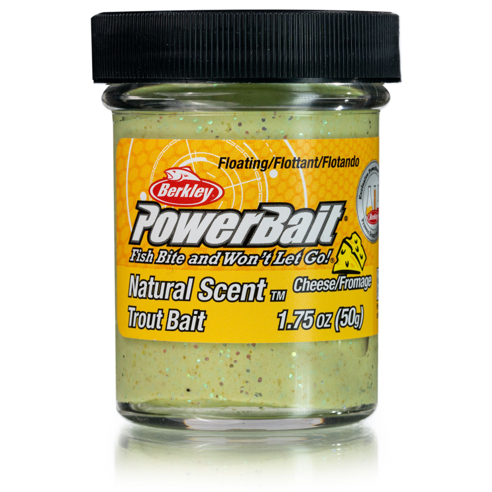 Паста форелевая Berkley "PowerBait" Natural Scent Trout Bait, 50гр, Сыр ...