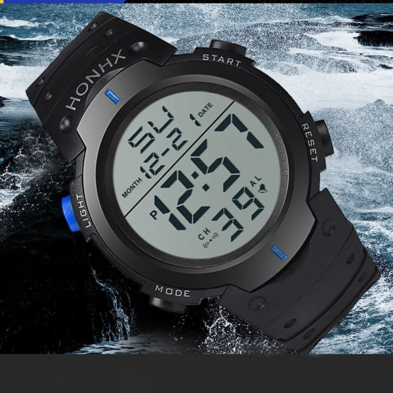 Спортивные часы HX, цвет синий - купить с доставкой по выгодным ценам в интернет-магазине OZON ...