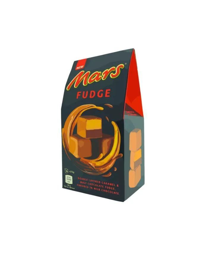 Шоколадные конфеты Mars Fudge, 110 г - купить с доставкой по выгодным ...