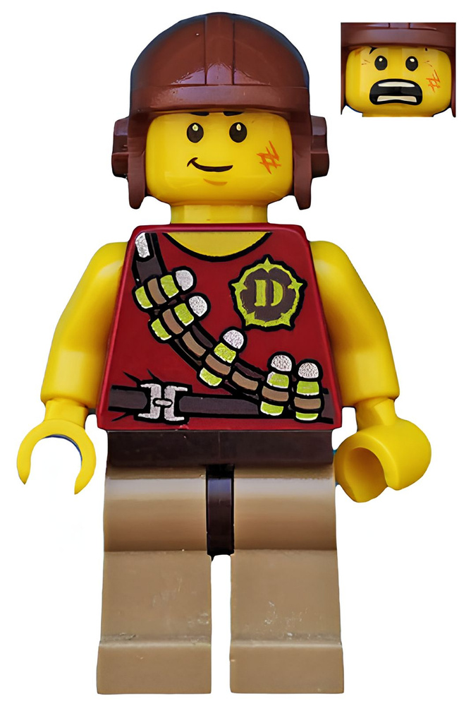 Минифигурка Lego Hero - Tranquilizer Belt dino001 U - купить с ...