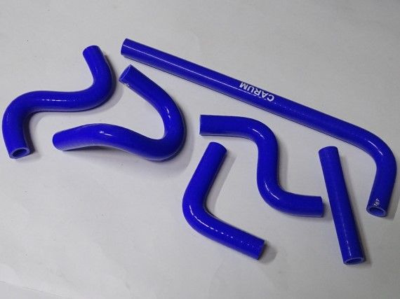 Патрубки печки 3302, NEXT, дв.УМЗ А-274, EvoTech, армированный силикон, комплект 6 шт, CARUM ...