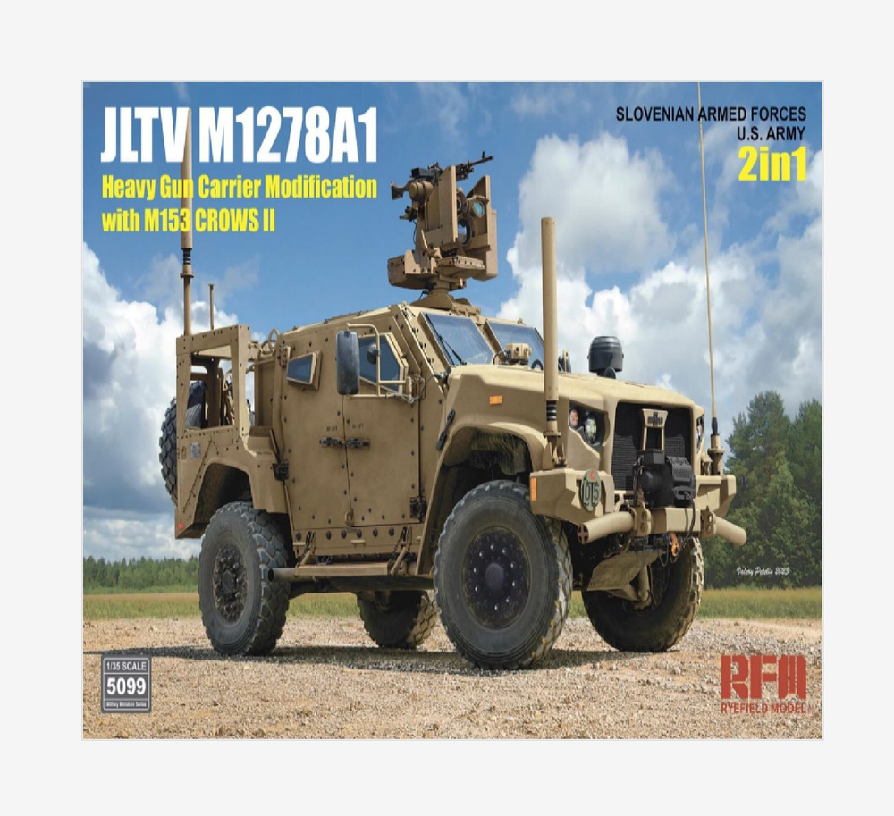 Rye Field RFM 5099 jltv m1278a1 heavy gun carrier modification ...