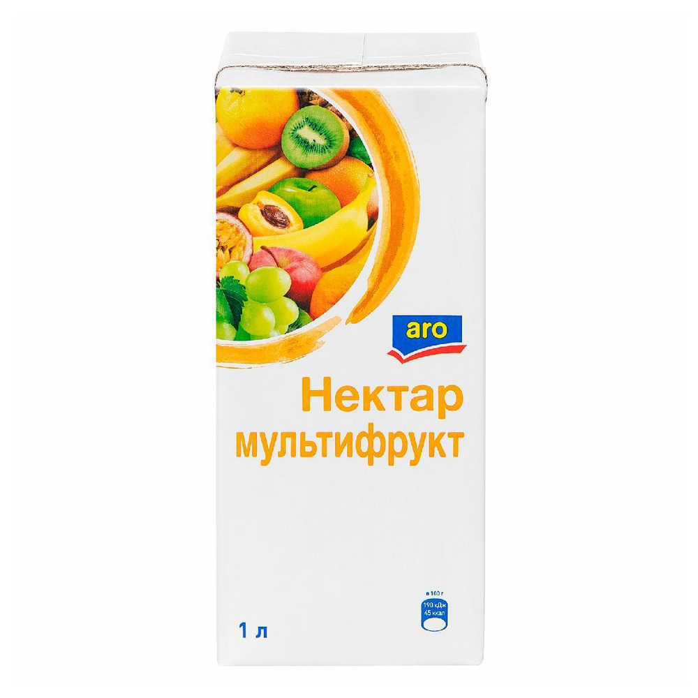 Нектар ARO мультифруктовый с мякотью восстановленный 1 л купить на OZON ...