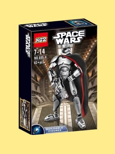 Конструктор стар ворс Капитан Фазма, 82 детали, совместим с Star Wars ...