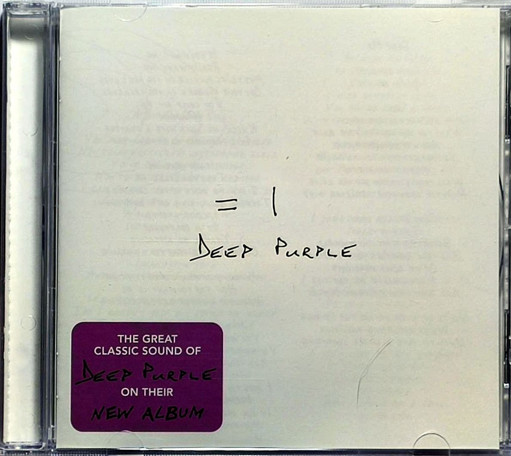 CD Deep Purple "1" диск 2024 Hard Rock - купить по низким ценам в интернет-магазине OZON ...