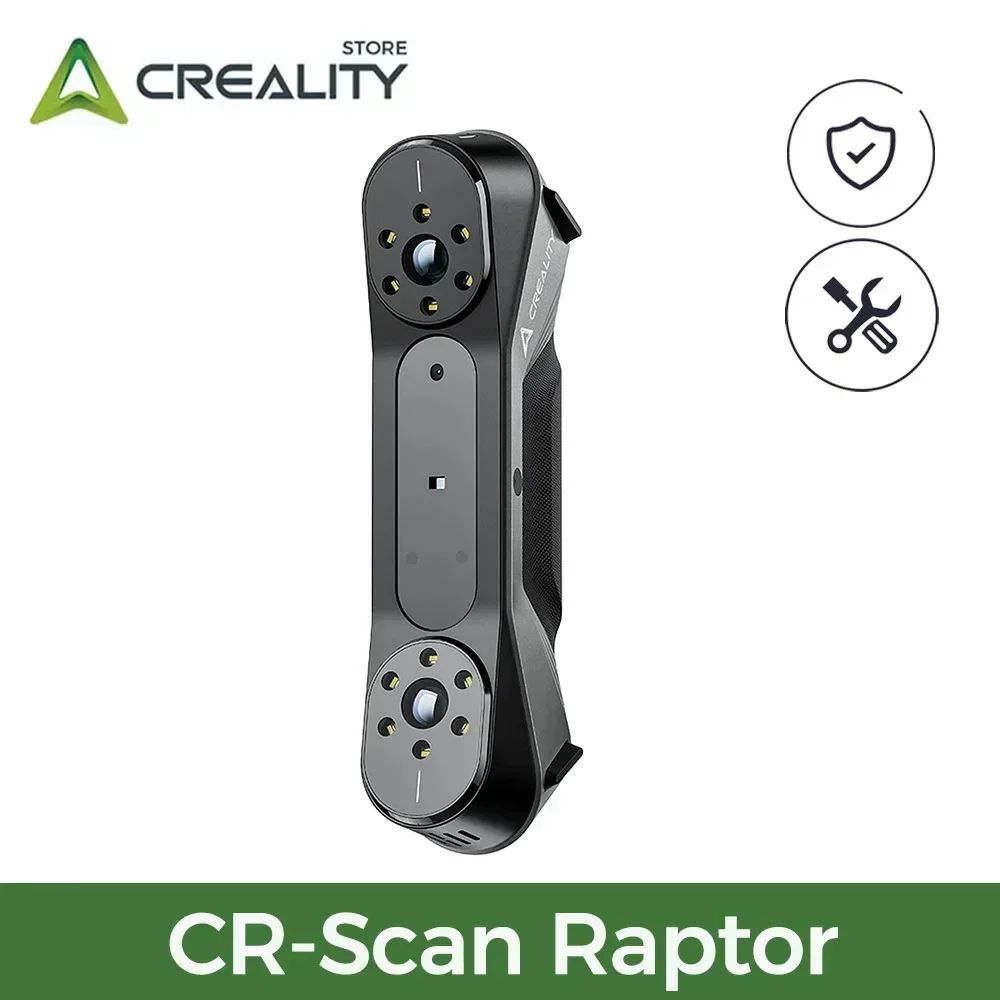 3D сканер CR-Scan raptor 3D принтер с точностью 0,02 миллиметра и ...