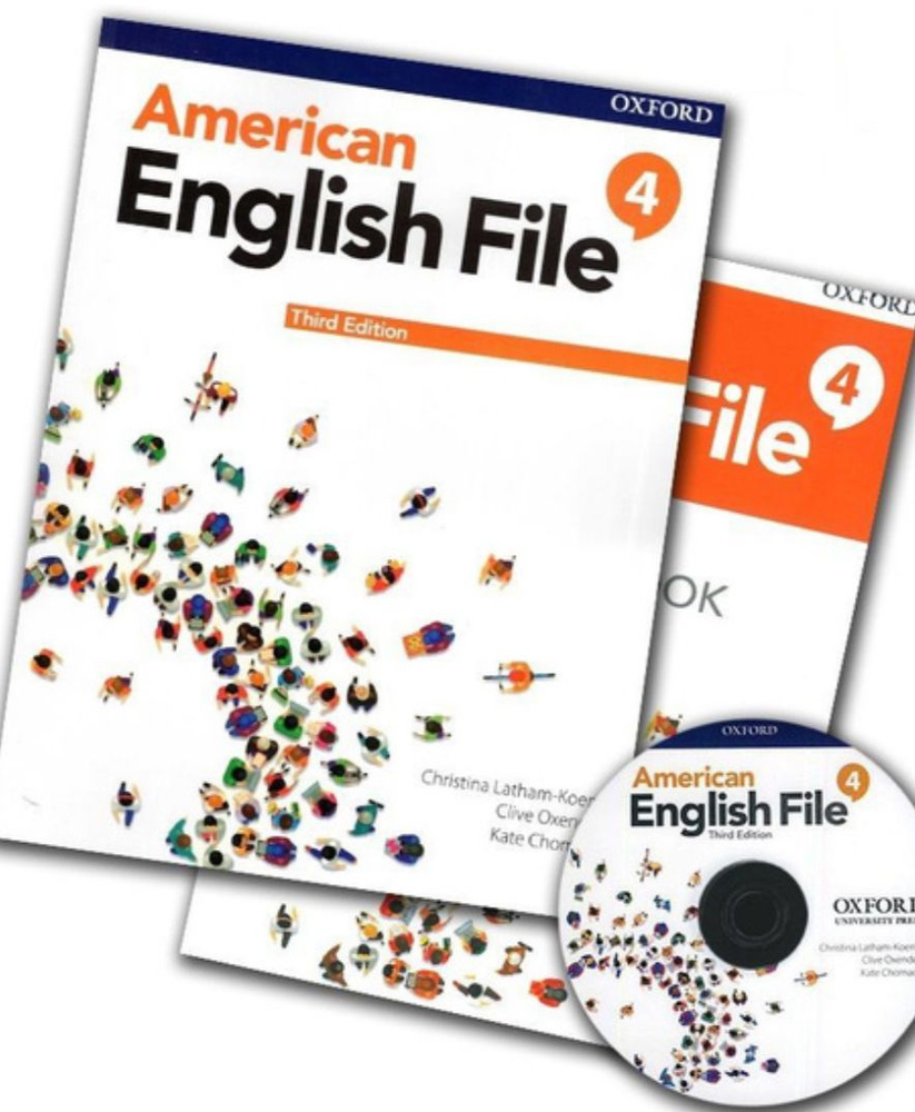 American English File 4, Third Edition(Третье издание), ПОЛНЫЙ КОМПЛЕКТ: Student's Book ...