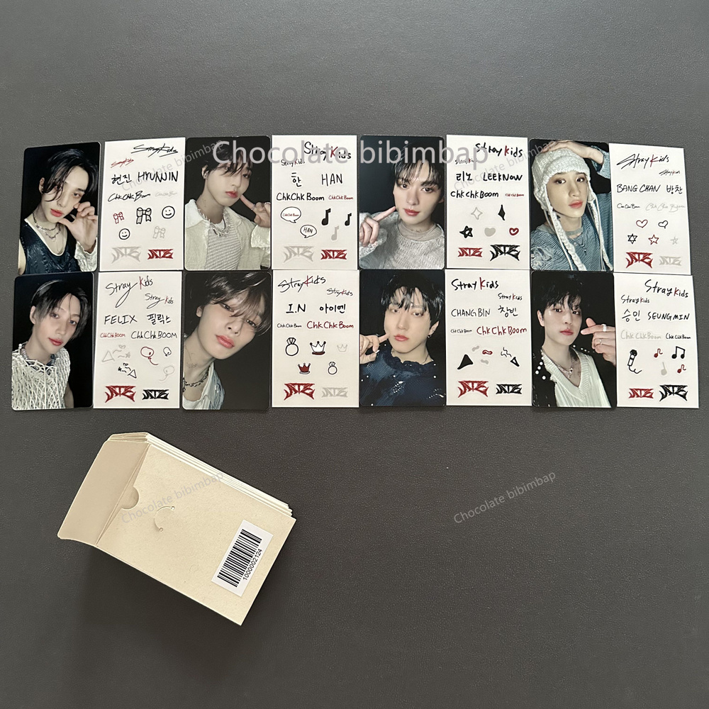 Предзаказная фотокарта STRAY KIDS - ATE (от JYP nemo) 8pcs set - купить ...