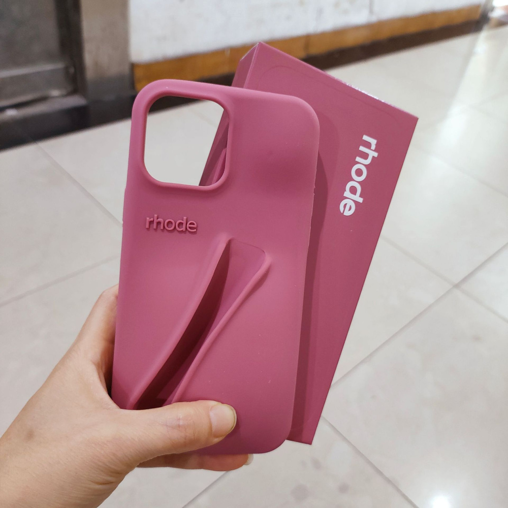 Чехол в стиле Rhode lip case на iPhone 14 Pro - купить с доставкой по ...