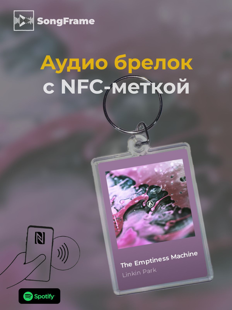 Брелок Spotify с NFC Трек: Linkin Park - The Emptiness Machine купить на OZON по низкой цене ...