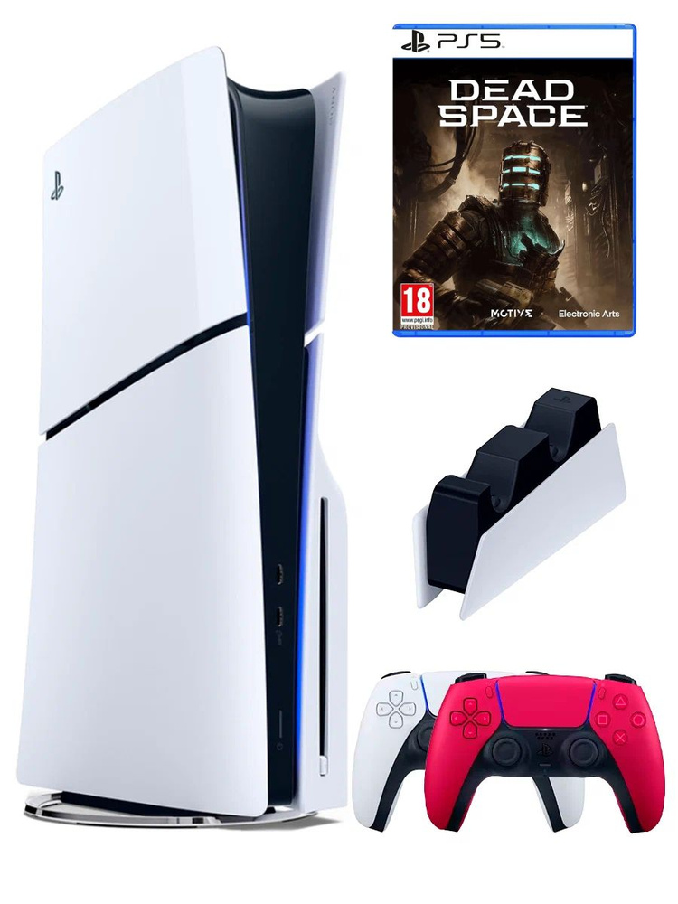 PS5 (ПС5) Игровая приставка Sony PlayStation 5 Slim disc + игра Dead ...