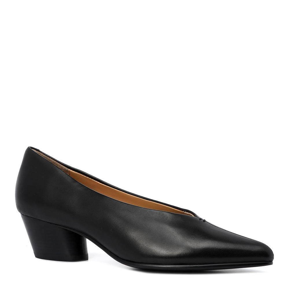 Туфли Женский Tendance Натуральная кожа размер 37 Толстый каблук R средняя Франция купить C