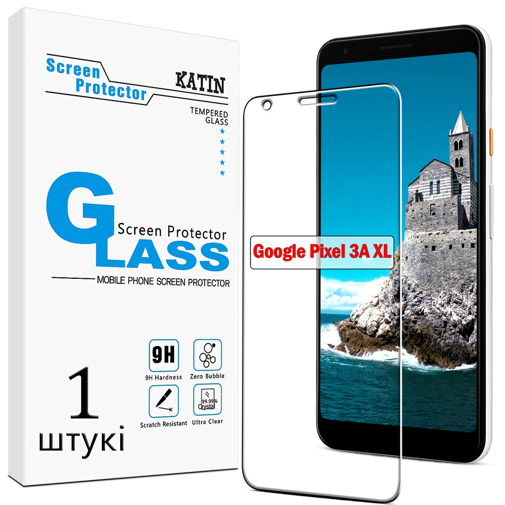 Защитное стекло KATIN для Google Pixel 3A XL/ Гугл Пиксель 3A XL ...