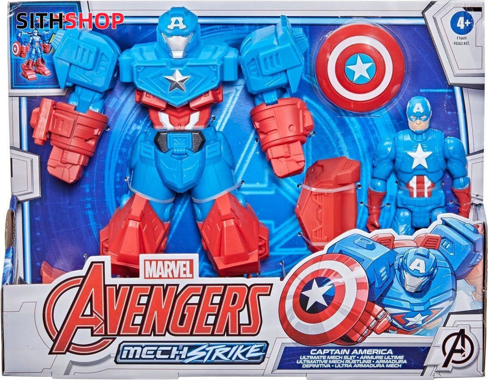 Фигурка Hasbro Marvel Legends Avengers Marvel Mech Strike 8-inch Super ...