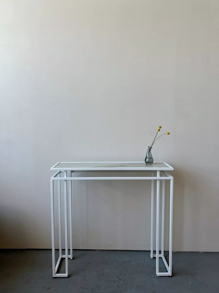 Приставной столик LUCHI DESIGNED FURNITURE Консоль 80 x 23 x 75 см ...