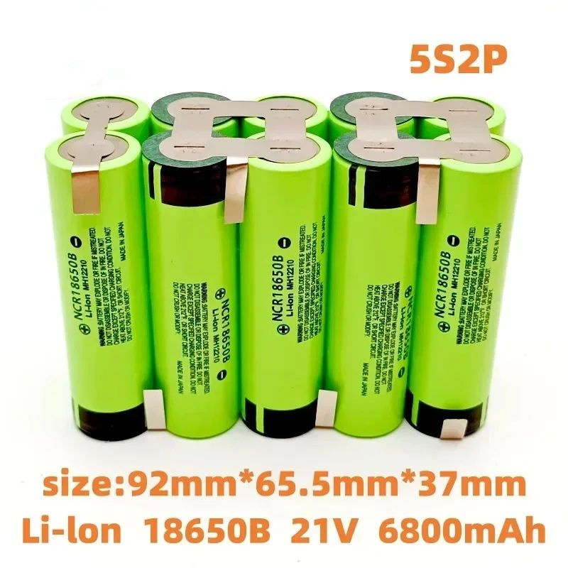 Аккумуляторная сборка 18B 21B 3.7B 7.2В 3400-6800мАч Li-ion 2s1p-5P2P ...