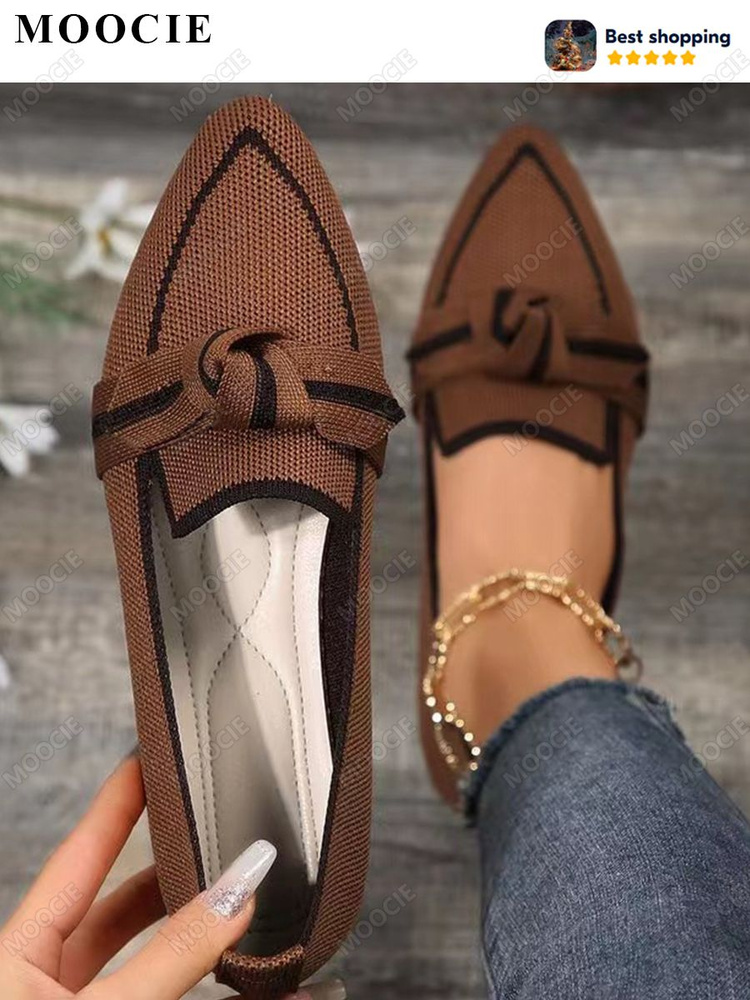 Слипоны Женский MOOCIE Искусственные материалы Бильярд, Бег, размер 40 Лето Без застёжки купить ...