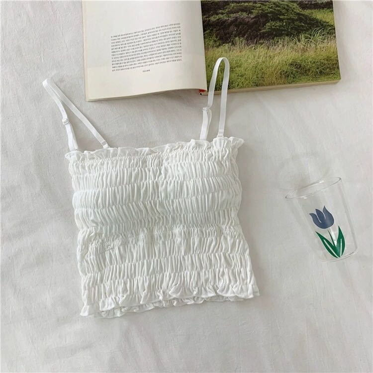 Топ Женский MOOCIE белый, размер 40, 46 Полиэстер Без рукавов Повседневный Китай купить c ...