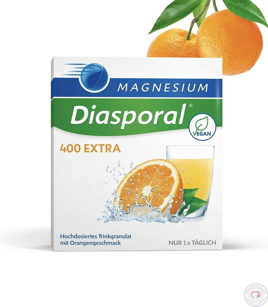 Магний Diasporal magnesium 400mg extra, 20шт купить на OZON по низкой ...