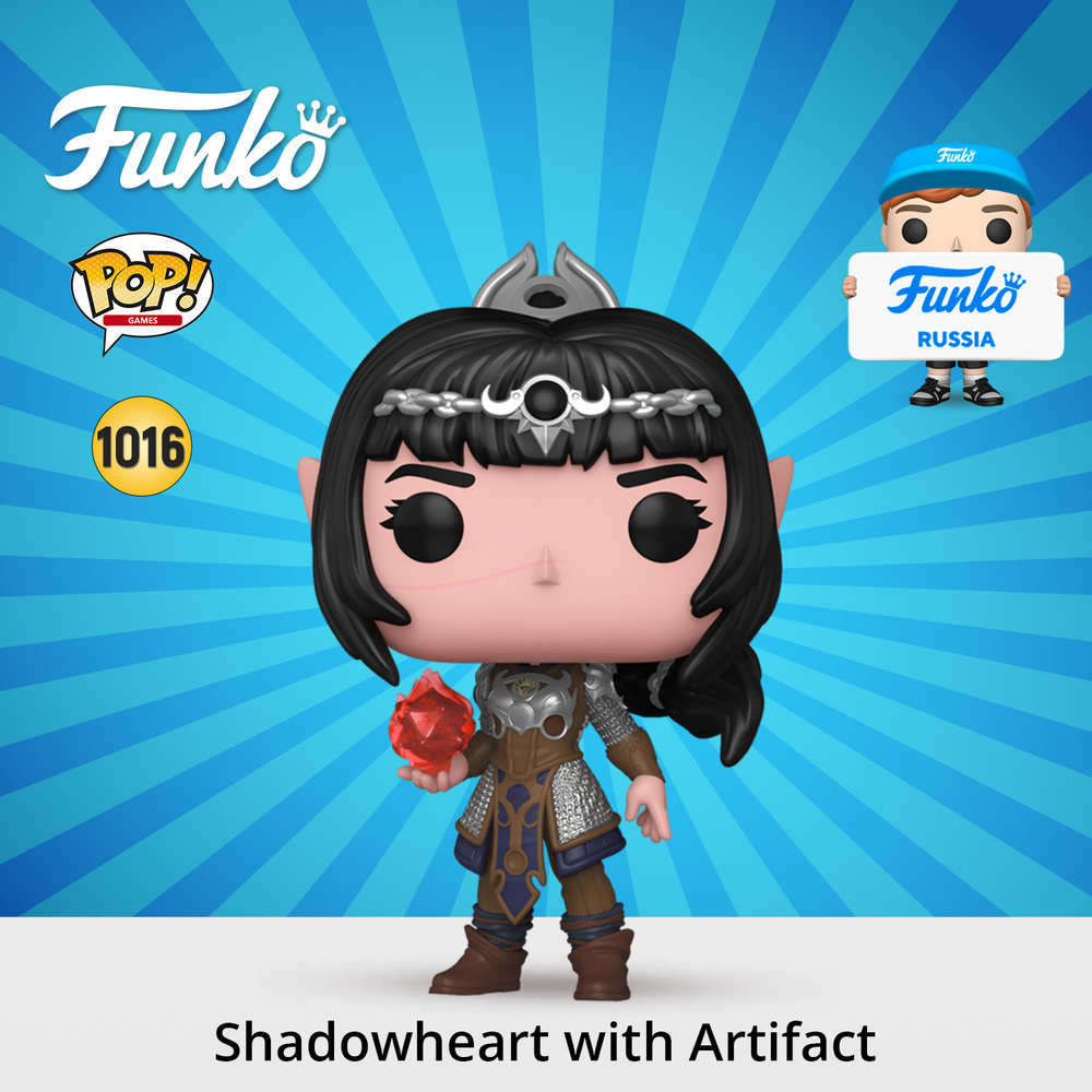 Фигурка Funko POP! Games Baldur's Gate Shadowheart with Artifact (1016 ...