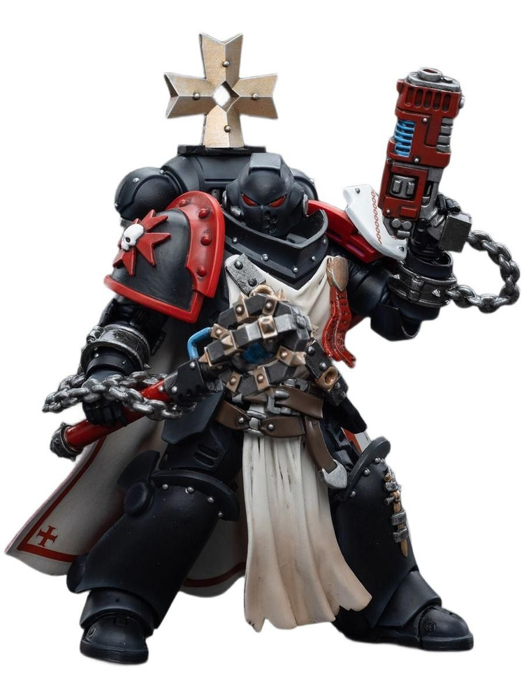 Подвижная фигурка JOYTOY Warhammer 40K Black Templars Sword Brethren ...