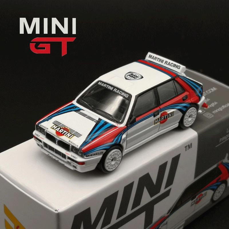 MINI GT 1:64 #300 Lancia Delta HF Легковая модель автомобиля купить на ...