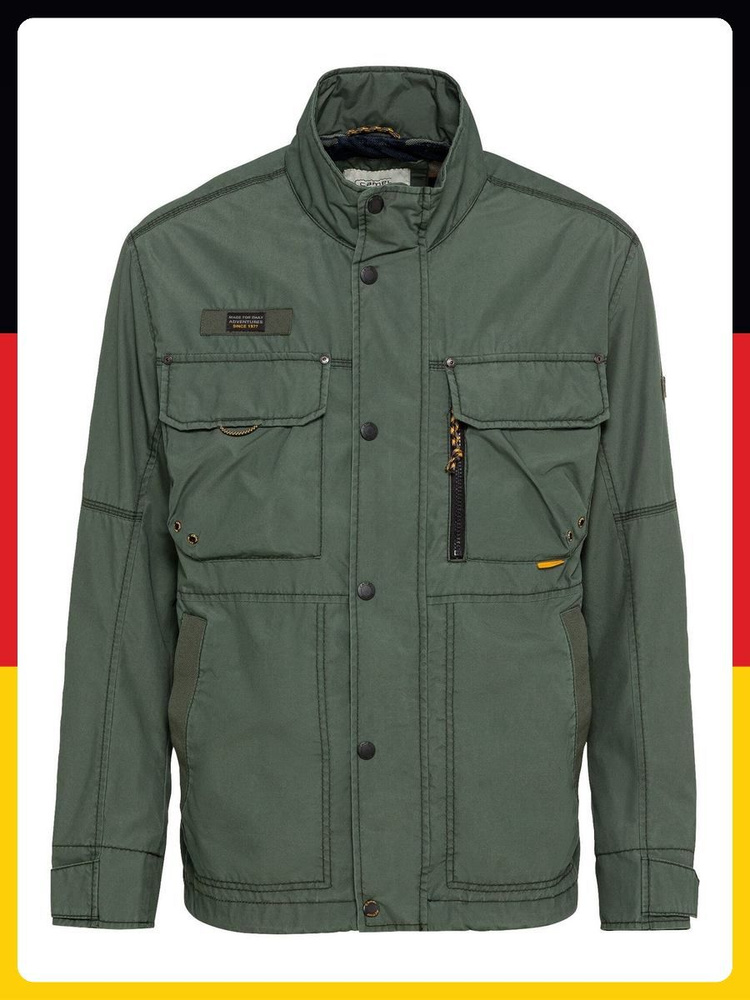 Куртка Мужской CAMEL ACTIVE зеленый, размер 50 Демисезон Не указана ...