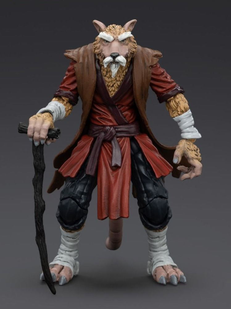 Подвижная фигурка JOYTOY TMNT 1/18 Action Figures TMNT-Splinter Anime ...