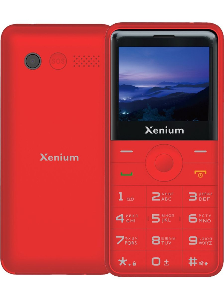 Мобильный телефон Xenium X700 Red купить на OZON по низкой цене (1994952337)