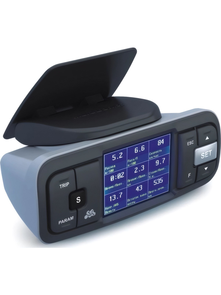 Бортовой компьютер Multitronics VC755 (аналог VC731) - ЖК дисплей 2.4 дюйма, голосовой ...